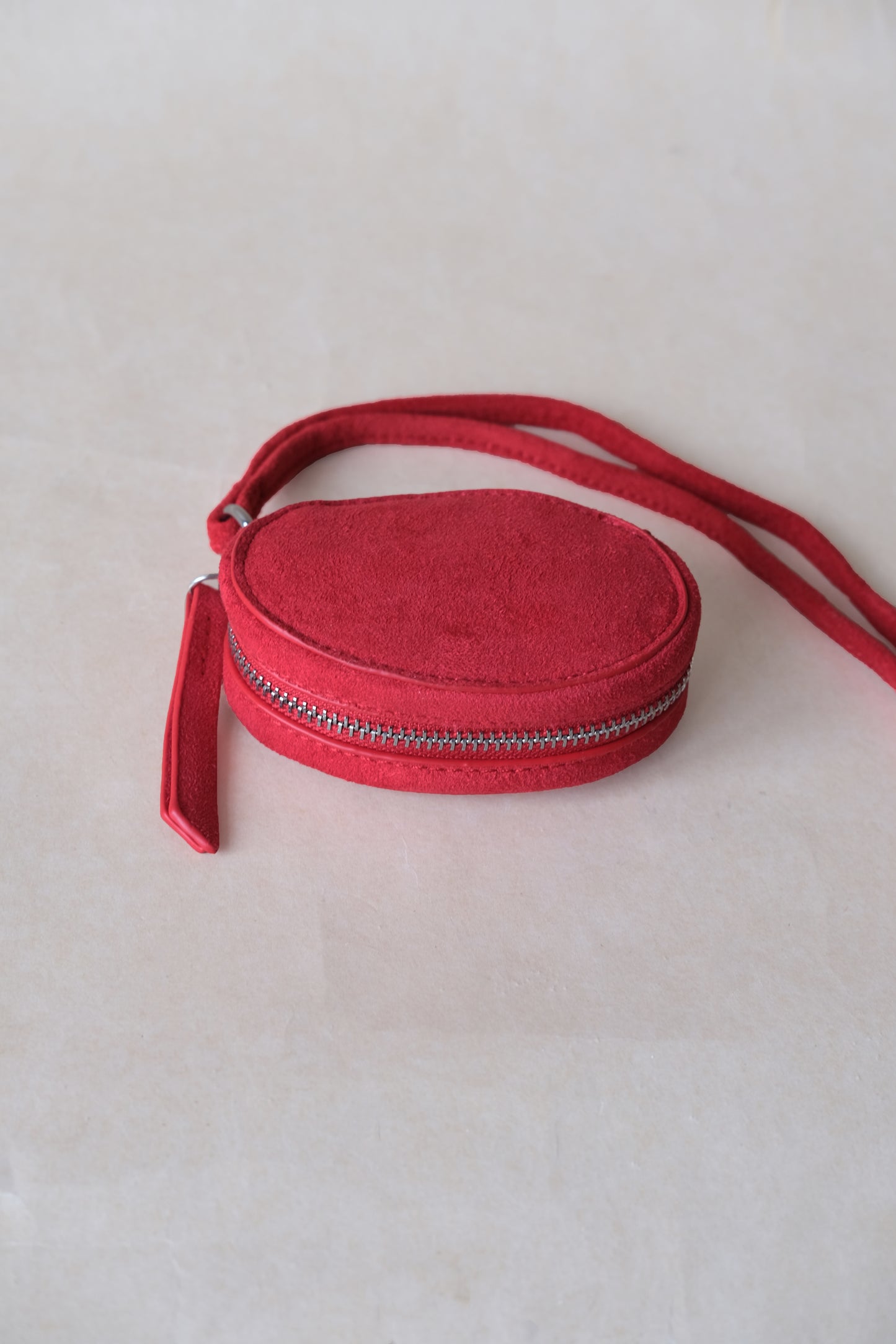 Amélie Egg Pouch - Matte Red – S A O U