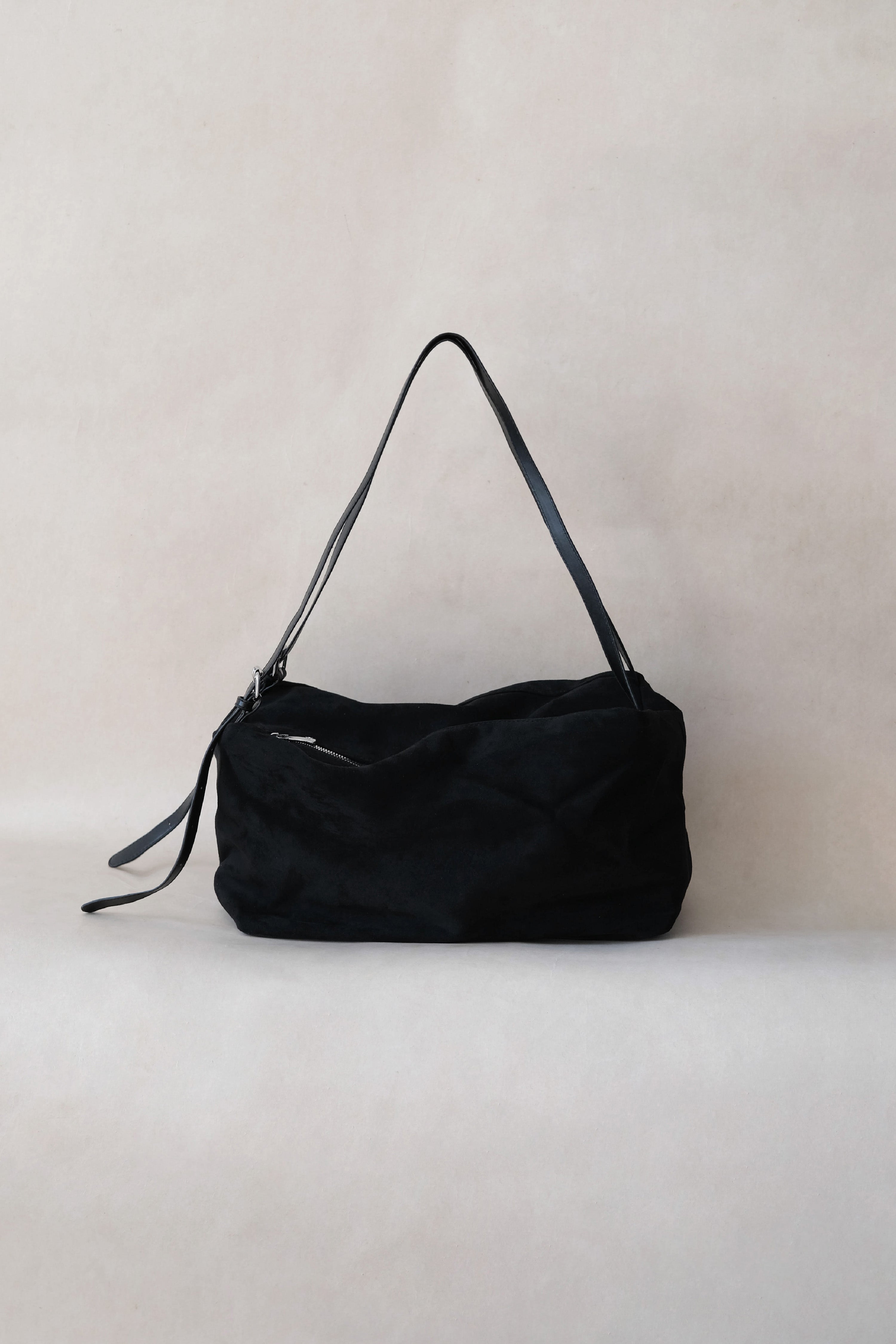 Urban Classic Suede Weekender - Classic Black – S A O U
