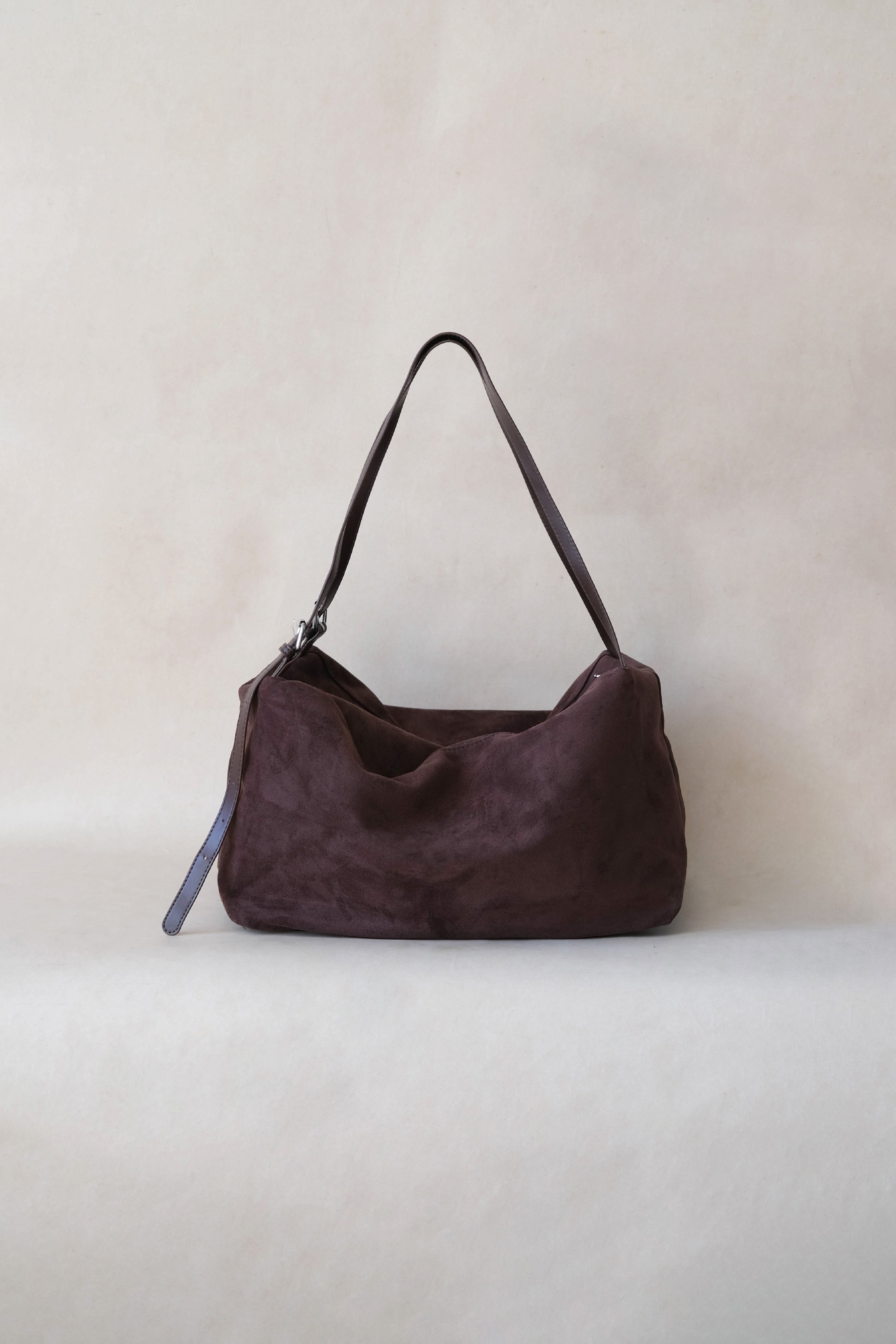 Urban Classic Suede Weekender - Coffee – S A O U