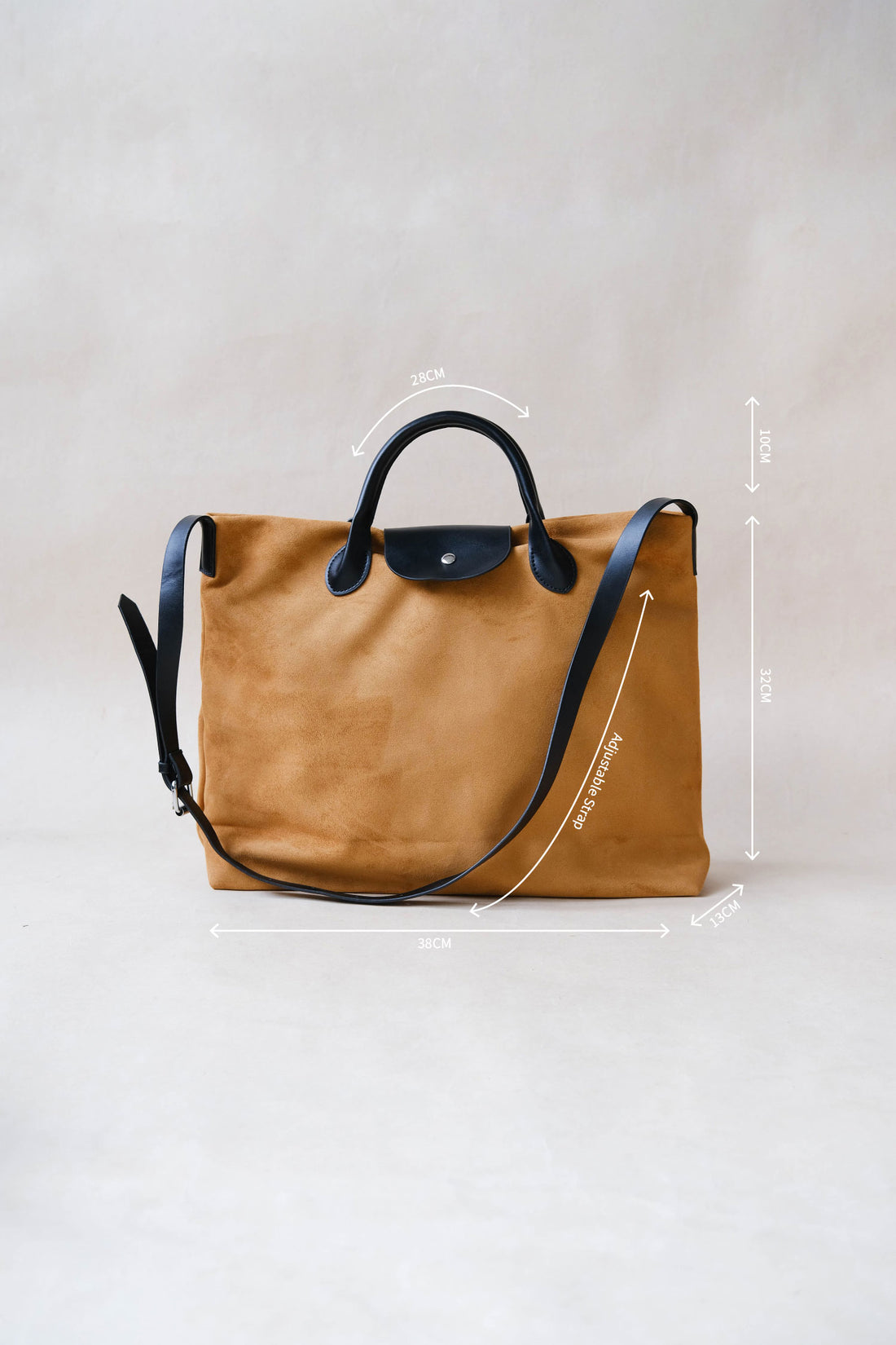 The Large Parisian Bag In Mustard Brown – S A O U